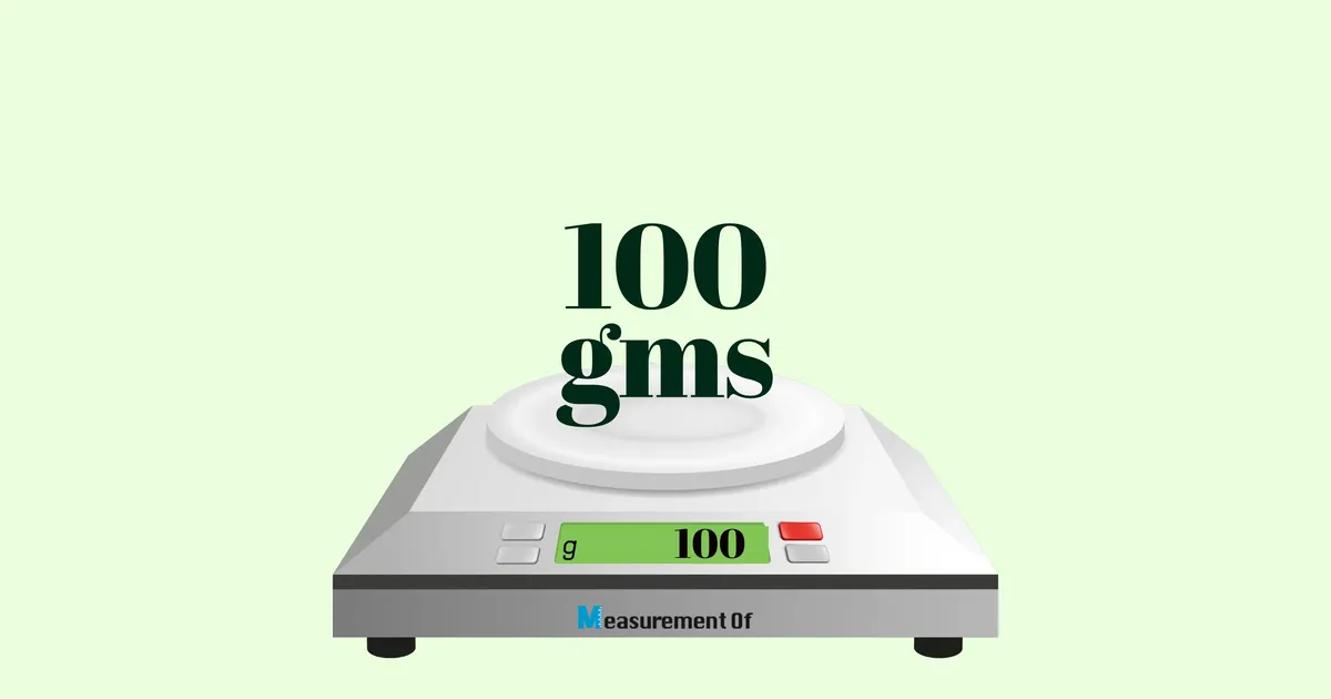 10 Common Things That Weigh 100 Grams