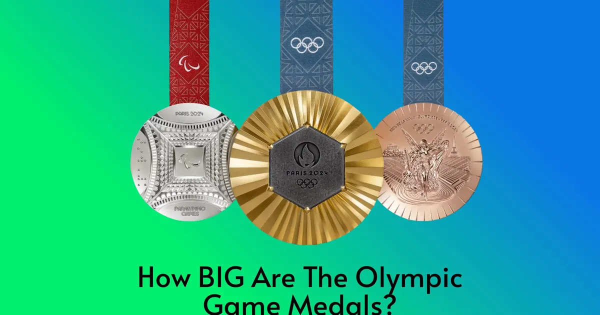 How Big Are The Olympic Game Medals?