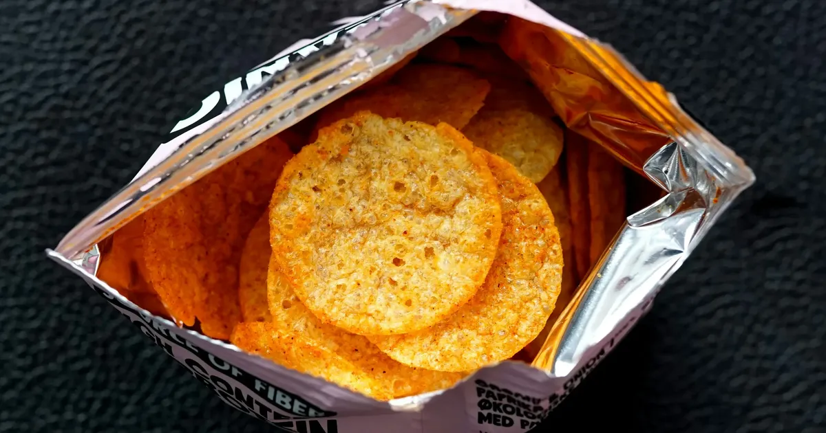 Standard Chips Bag Size Chart