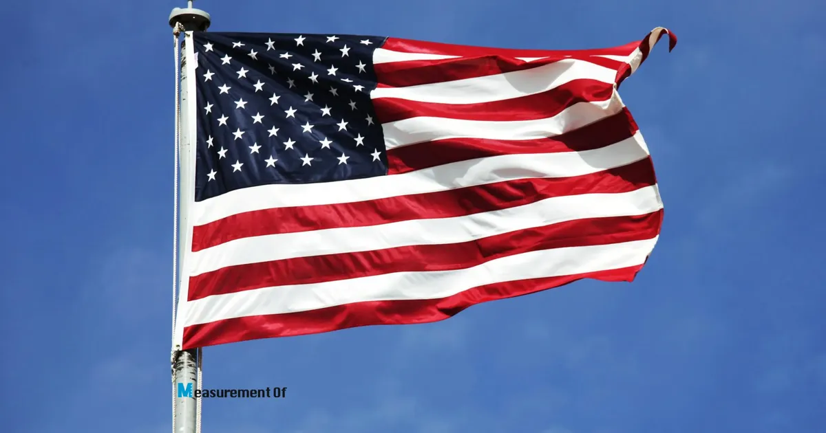 Standard Dimensions of the US Flag